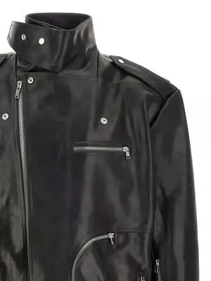 Rick Owens Biker Leather Jacket