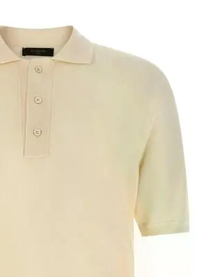 ZANONE Knit Button Polo Shirt