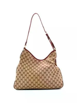 Gucci Marrakech Gg Canvas Medium Hobo Bag