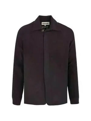 Marané Concealed-fastening Shirt Jacket
