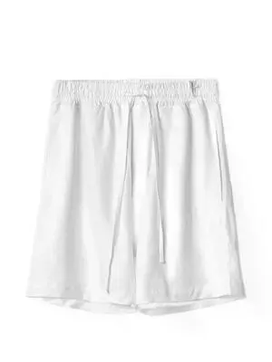 HINNOMINATE Drawstring-fastening Bermuda Shorts - White