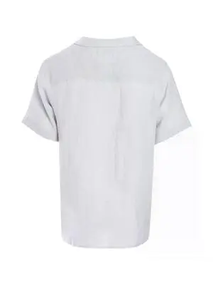 Marané Camp-collar Short-sleeve Shirt - Grey