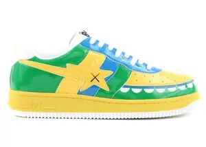 A BATHING APE Sta Low Kaws Chompers Sneakers