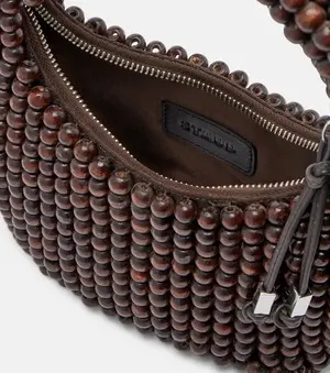 Staud Reef Small Beaded Top-handle Bag