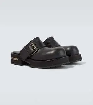 Balenciaga Venom Leather Mules