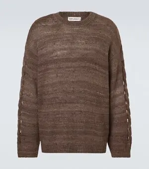 Our Legacy Popover Silk Sweater - Brown