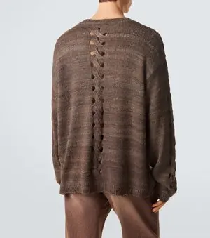 Our Legacy Popover Silk Sweater - Brown