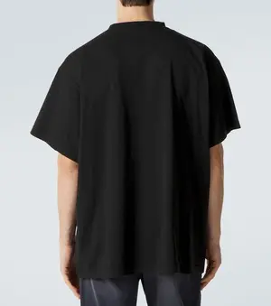 Balenciaga Printed Cotton Jersey T-shirt