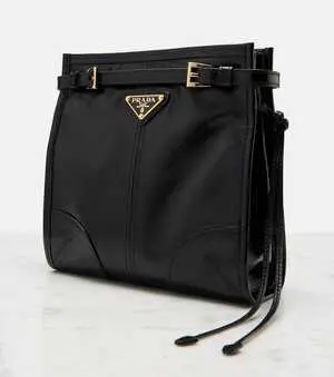 Prada Bonnie Mini Leather Shoulder Bag