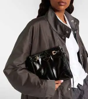 Prada Bonnie Mini Leather Shoulder Bag