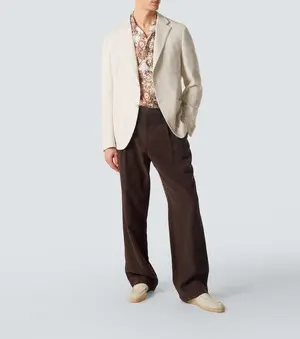 Etro Cotton And Wool Blazer