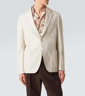 Etro Cotton And Wool Blazer