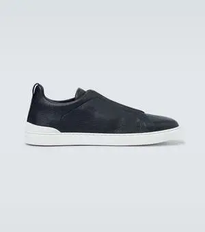 Zegna Perforated Sneakers For Men