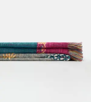 Etro Shanti Embroidered Cotton Throw