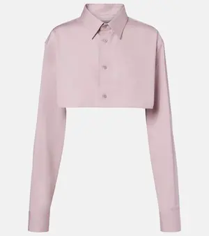 Balenciaga Cropped Shirt