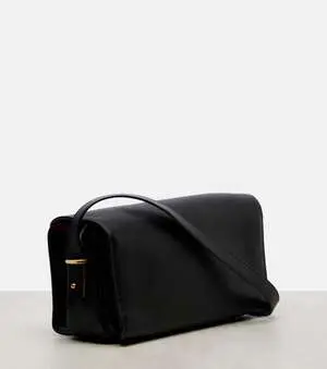 Balenciaga Le 7 Leather Shoulder Bag