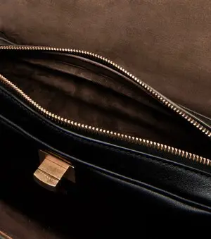 Balenciaga Le 7 Leather Shoulder Bag