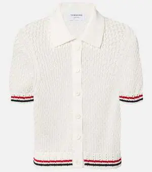 Thom Browne Pointelle Cotton Top