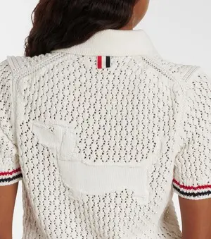 Thom Browne Pointelle Cotton Top