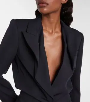 Alexander McQueen Wool Single-breasted Blazer