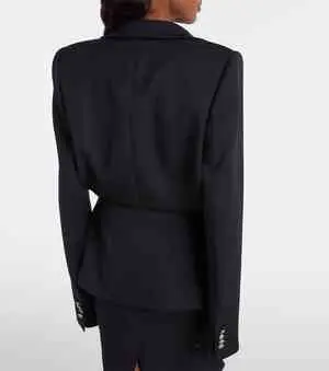 Alexander McQueen Wool Single-breasted Blazer