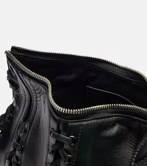 Alexander McQueen Small Leather Shoulder Bag