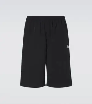 Balenciaga Bermuda Jersey Shorts - Black