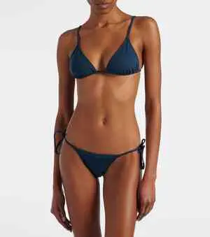 ERES Mouna Triangle Bikini Top - Blue