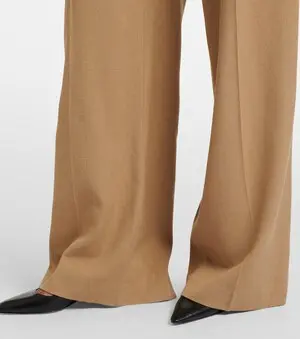 THE ROW Dender Wide-leg Silk Pants