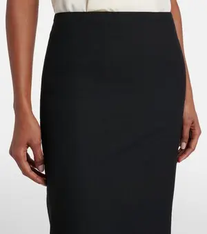 THE ROW Bartelle Wool Maxi Skirt