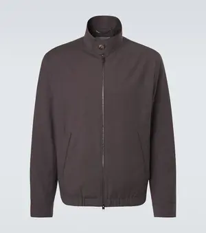 Canali Impeccabile Wool Blouson Jacket