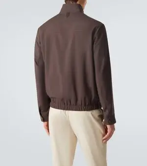 Canali Impeccabile Wool Blouson Jacket