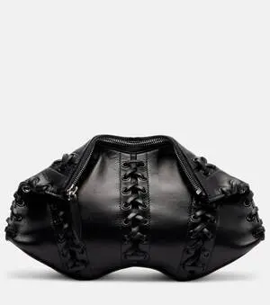 Alexander McQueen Manta Small Leather Shoulder Bag