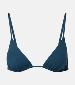 ERES Mouna Triangle Bikini Top Blue