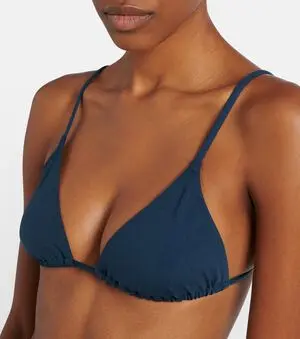 ERES Mouna Triangle Bikini Top - Blue