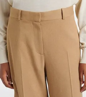 THE ROW Dender Wide-leg Silk Pants