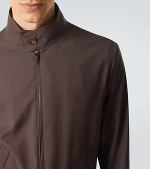 Canali Impeccabile Wool Blouson Jacket