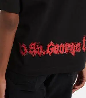 Balenciaga Printed Cotton T-shirt