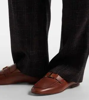 TOD'S T Timeless Leather Loafers