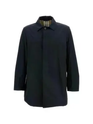 L'IMPERMEABILE Buttoned Coat - Blue