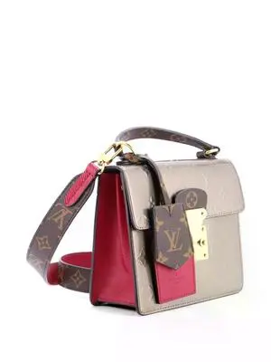 LOUIS VUITTON Spring Street Nm Handbag Monogram Vernis