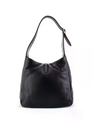 Saint Laurent Le 5 A 7 Supple Leather Small Hobo Bag - Black