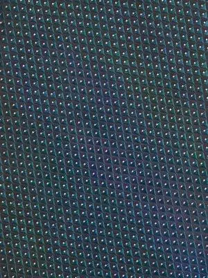 Zegna Patterned Silk Necktie - Blue