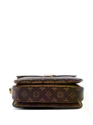LOUIS VUITTON Pochette Metis Reverse Monogram Canvas Crossbody Bag - Brown