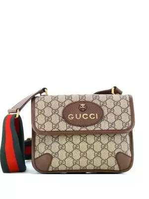 Gucci Neo Vintage Flap Messenger Bag - Brown