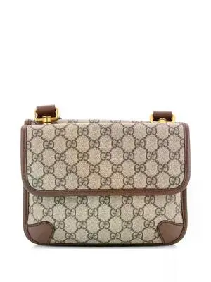 Gucci Neo Vintage Flap Messenger Bag - Brown