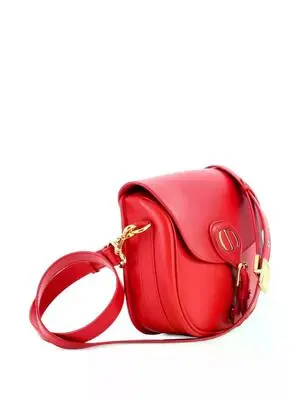 Dior Bobby Flap Bag Leather Medium - Red