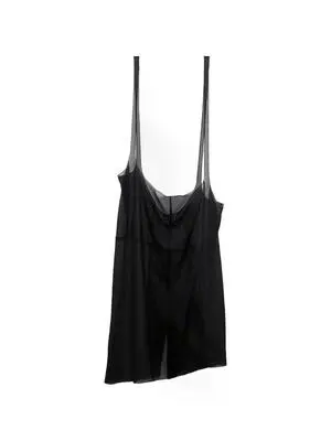Prada Cigaline Midi-skirt With Suspender Straps
