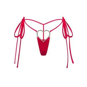 SKIMS Novelty Intimates Heart Charm String Thong