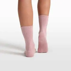 SKIMS Dri-fit Pilates Grip Crew Sock - Himalayan